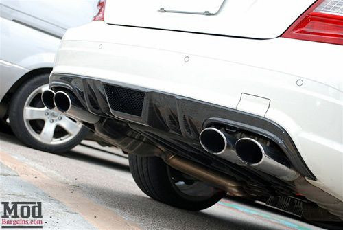 Carbon Fiber Rear Diffuser for 2010+ Mercedes C63 AMG [W204] DTM Style ...