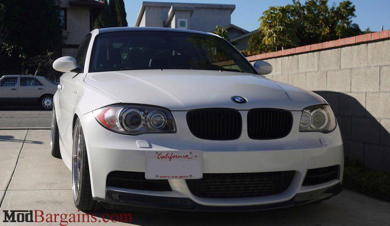 Carbon Fiber Front Lip for 2008-12 BMW 135i [E82/E88] M-Sport Style