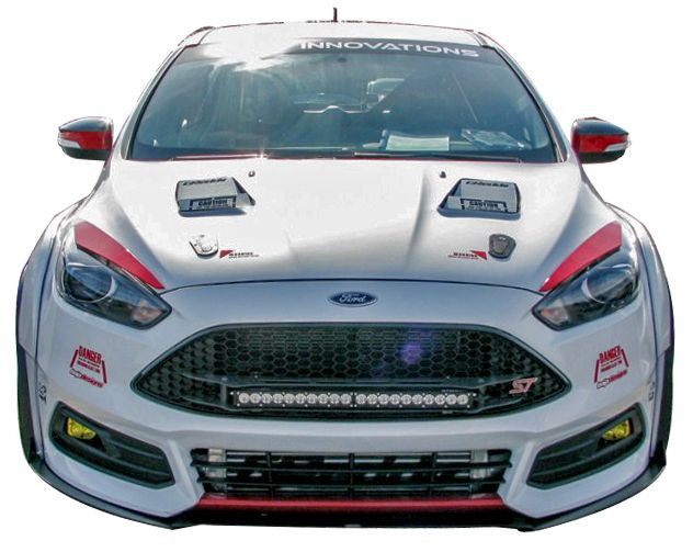 *Front Light Plate w/4x Mounts for 2015-17 Ford Focus ST [MK III ST250 ...