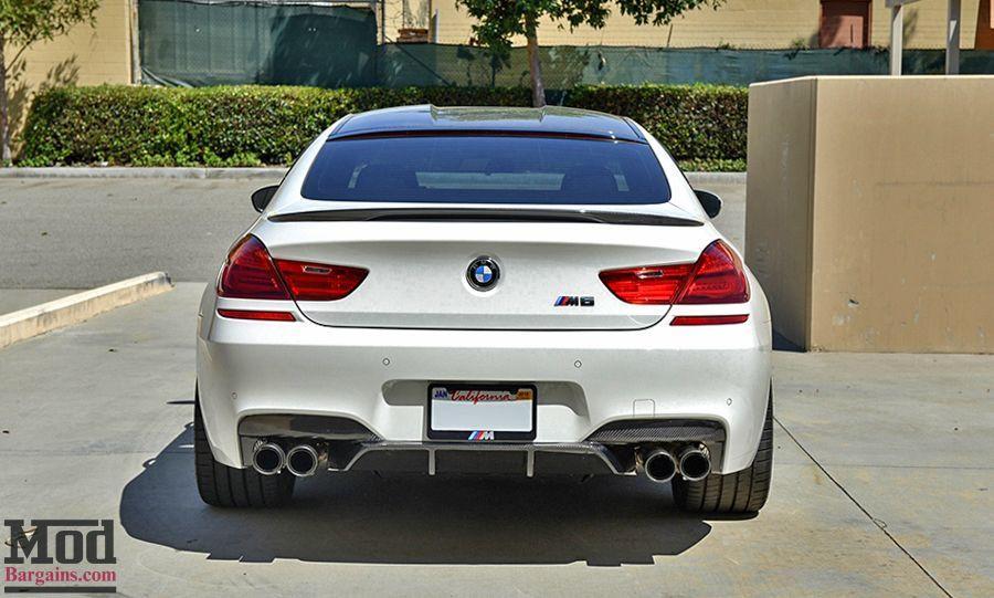 Carbon Fiber Rear Diffuser for 2012+ BMW M6 / 6-Series w/Msport [F06 ...