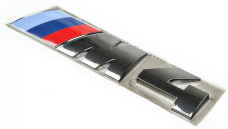 Black Chrome M4 Trunk Emblem for 2014+ BMW M4 [F82/F83]