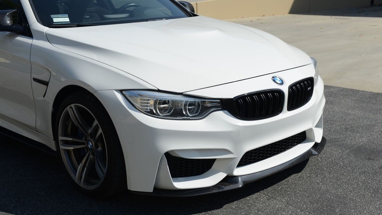 CS Style Carbon Fiber Front Lip for 2015+BMW M3/M4 [F80/F82]