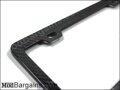 Carbon Fiber License Plate Frame [V2 Style]
