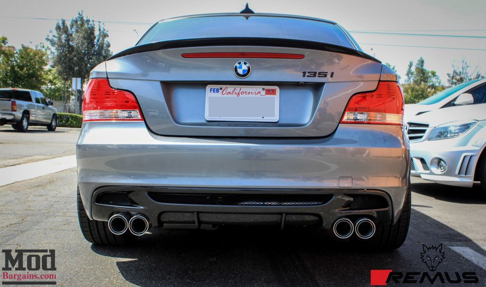 Carbon Fiber Rear Diffuser for 08-12 BMW 128i/135i MSport[E82/E88 ...