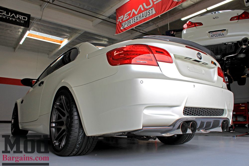 Carbon Fiber M3 Rear Diffuser for 2008-12 BMW M3 [E92] H-Style