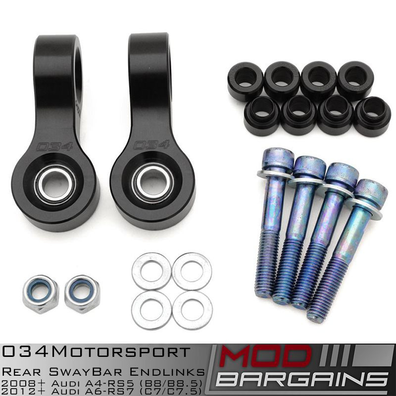 034 Motorsport Spherical Rear Endlinks for 08+ Audi A4-RS5 & Q5/SQ5 ...