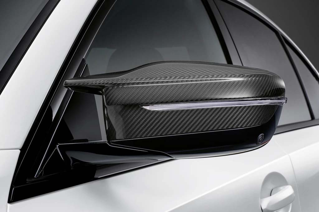 M Performance Carbon Mirror Cap Set for 2021+ BMW G80 M3 | G82/G83 M4 ...