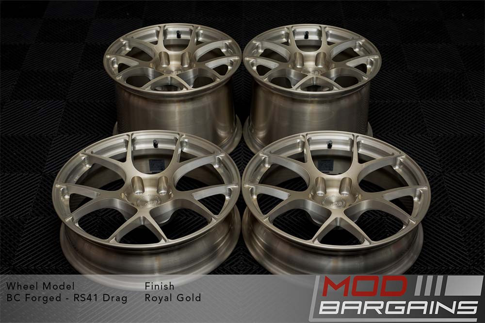 BC Forged RS41 Drag Monoblock Wheels - 18x5 (f) | 15-19 Inch (r)