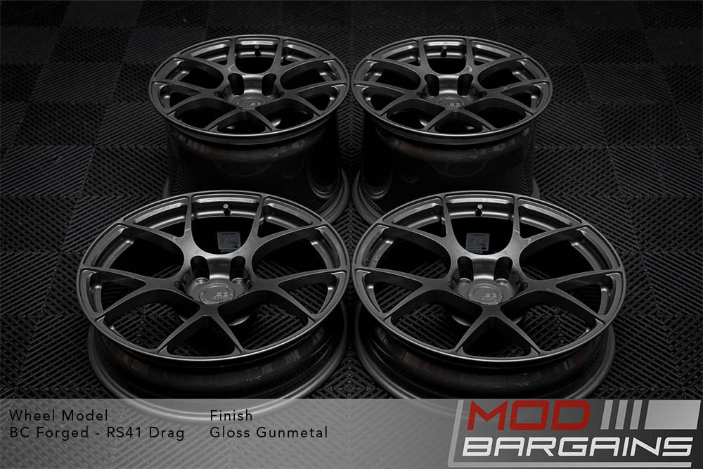 BC Forged RS41 Drag Monoblock Wheels - 18x5 (f) | 15-19 Inch (r)