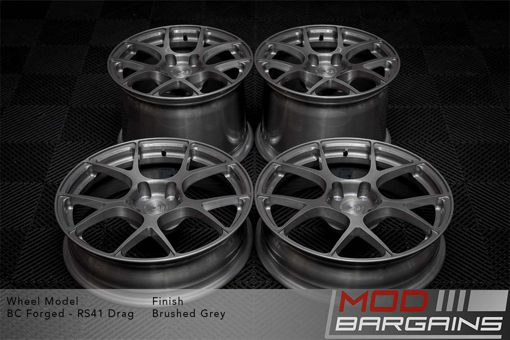 BC Forged RS41 Drag Monoblock Wheels - 18x5 (f) | 15-19 Inch (r)