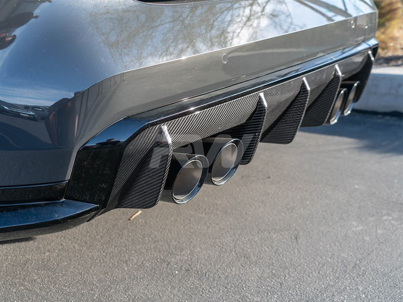 RW Carbon BMW G8X M3/M4 OEM Style Carbon Fiber Diffuser