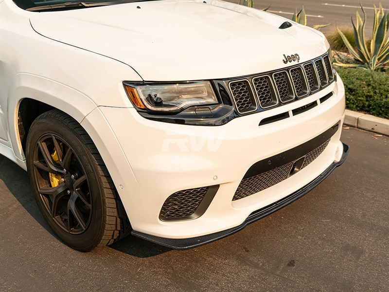 RW Carbon Jeep SRT/Trackhawk RWS Carbon Fiber Front Lip Spoiler