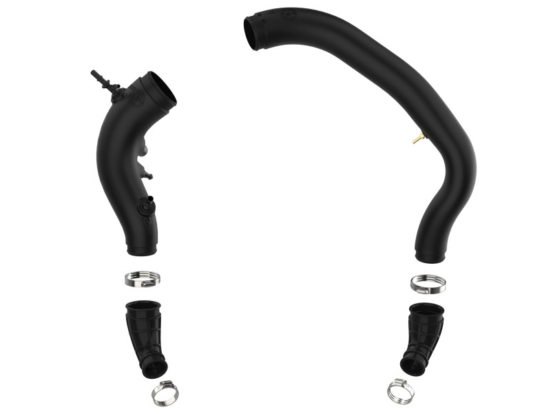 aFe 15-16 Ford F150 V6 3.5L Turbo Inlet Pipes - Black - ModBargains