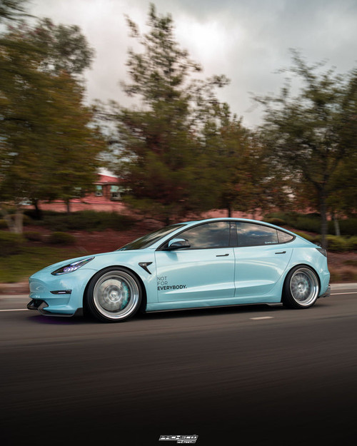 Adro Tesla Model 3 V2 Carbon Fiber Front Lip