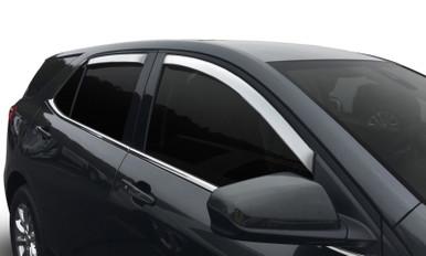 AVS 15-22 Ford Edge Ventvisor Front & Rear Window Deflectors 4pc ...