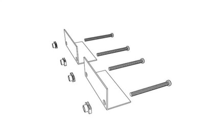 BAK BAKBox2 Clamping Brackets (AB) Qty 2 (w/ U-Nuts & Screws) - ModBargains