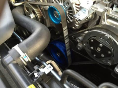 Cusco Subaru STI EJ20 / EJ25 Light Weight Aluminum Pulley Set - Blue ...