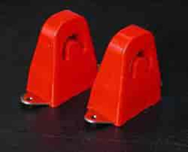 Daystar 87-95 Jeep Wrangler YJ Front Extended Bump Stops - Red ...