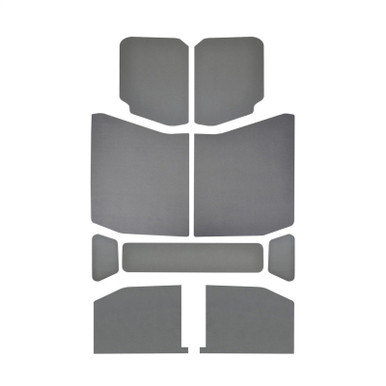 DEI 18-23 Jeep Wrangler JL 4-Door Boom Mat Headliner - 9 Piece - Gray ...