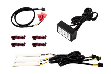 Diode Dynamics LED Strip Lights High Density SF Switchback Triple 3 In ...