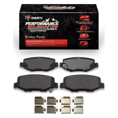 R1 2007-2018 Dodge Nitro Rear Performance Off-Road/Tow Brake Pads ...