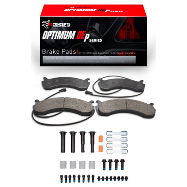 R1 20-25 Coachmen Encore Front Optimum OE Pads & Hardware Kit - ModBargains