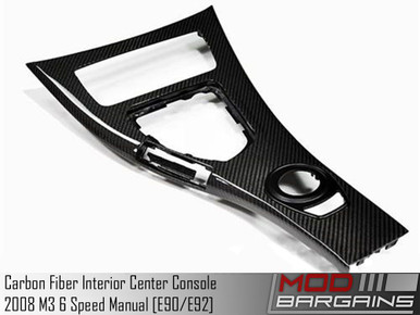 Replacement Carbon Fiber Center Console for 08+ E9X BMW M3