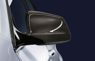 BMW Performance Carbon Fiber Mirror Caps for 2010+ BMW 528i/535i/550i [F10]