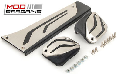 M Performance Stainless Steel Pedal Covers for 2016+ BMW M2 [F87 ...