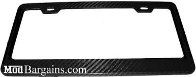 Carbon Fiber License Plate Frame for the Nissan/Infiniti