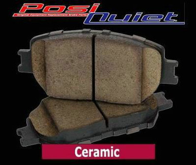 Centric Posi Quiet Brake Pads for 2002-12 Mini Cooper [R50/R52/R53/R56/R58]