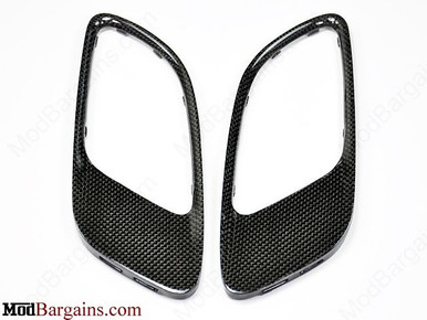 *Carbon Fiber/Matte Black Hood Vent Covers for 2008-12 BMW M3 [E90/E92/E93]