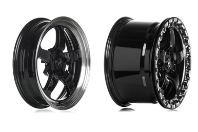 Forgestar - D5 Beadlock Drag Wheels for 350Z/370Z - 5x114.3