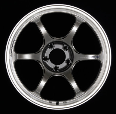 Advan RG-D2 15x8.0 +35 4x100 Machining & Racing Hyper Black Wheel ...