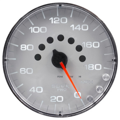 Autometer Spek-Pro Gauge Speedometer 5in 180 Mph Elec. Programmable ...