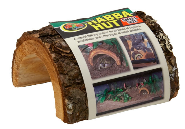 Habba Hut - Small - Zoo Med - The Tye-Dyed Iguana - Reptiles and ...