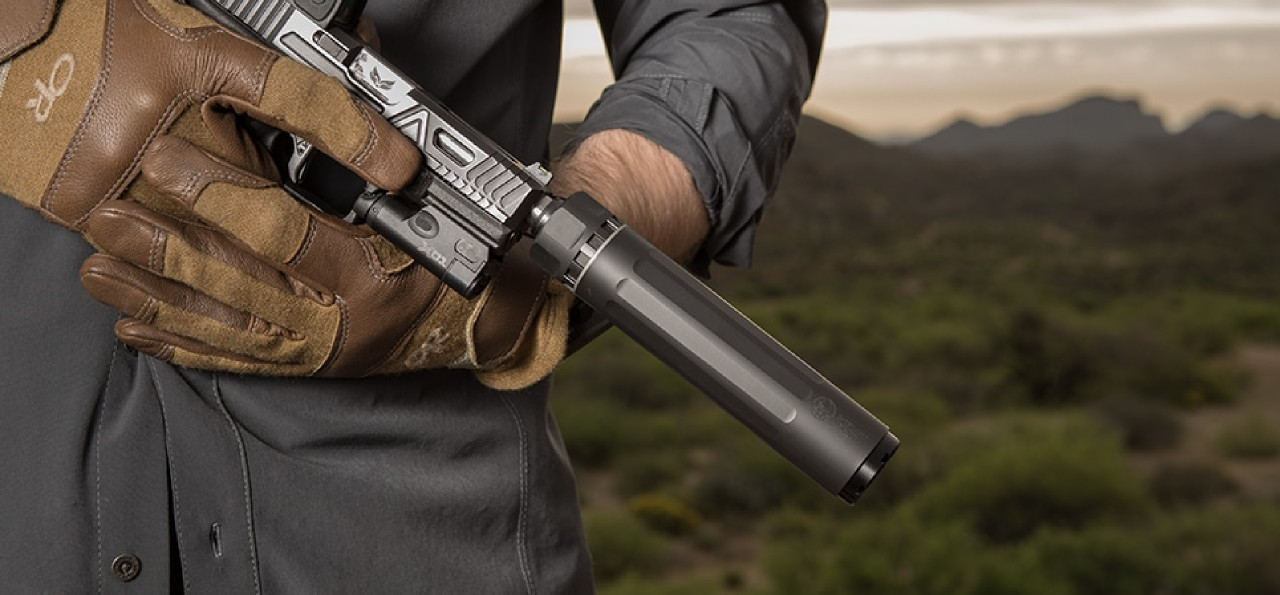 Dead Air Ghost 45 Suppressor | 45 ACP Pistol Silencer