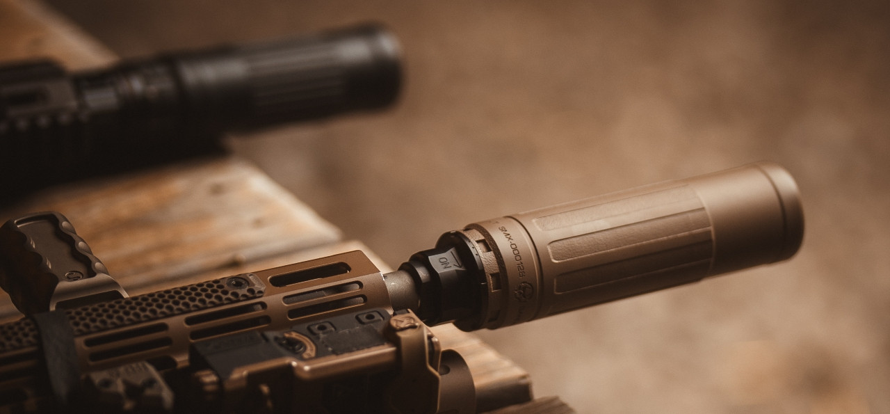 Sandman X: Short, Low Back Pressure 30 Cal Suppressor