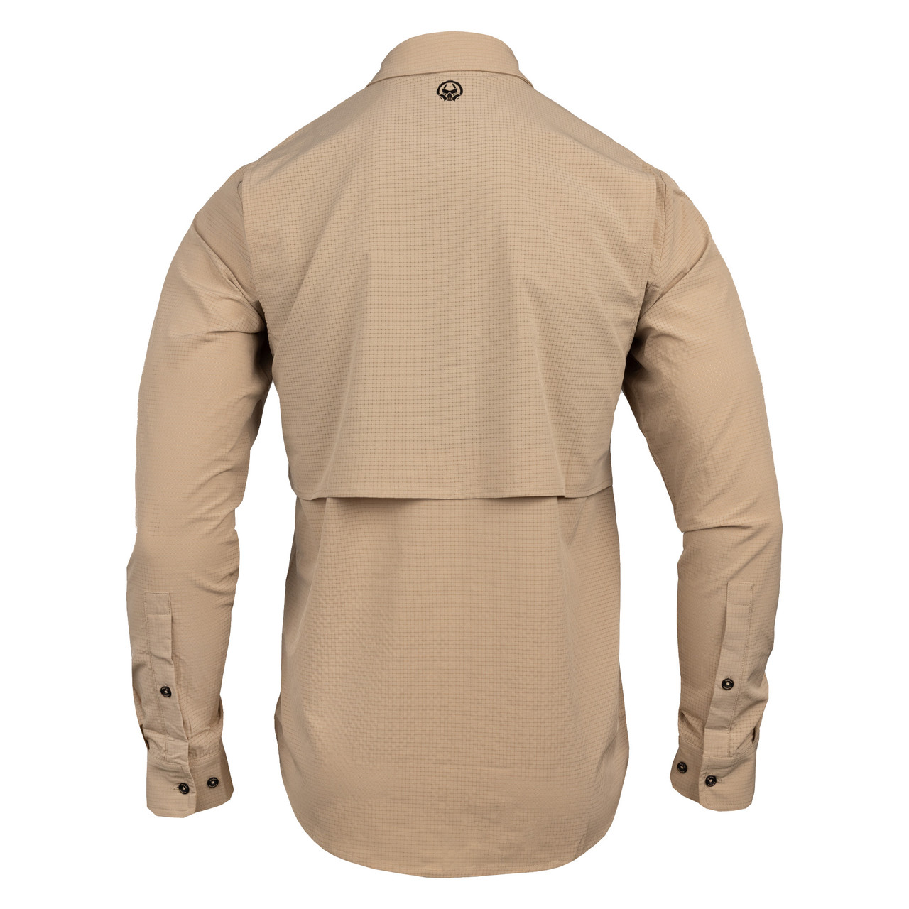 Long Sleeve Lightweight Vented Shirt, Quicksand