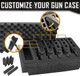 5 Pistol 15 Magazine Apache 5800 MyCaseBuilder Case and Custom Foam