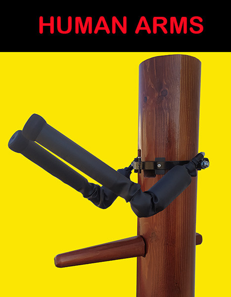 human arms to wooden dummy - ronin777