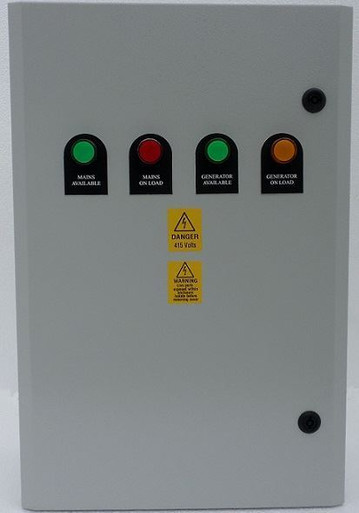 1361008 1500ATS4P-6 - 6 Three phase, 4 pole, 125amp ATS panel, ATS pl