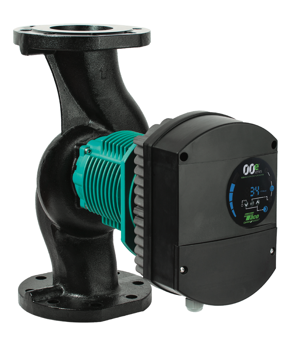 VR15L-SF Taco 00e VR Series Stainless Steel ECM Hi-EFF Low Head Circulator