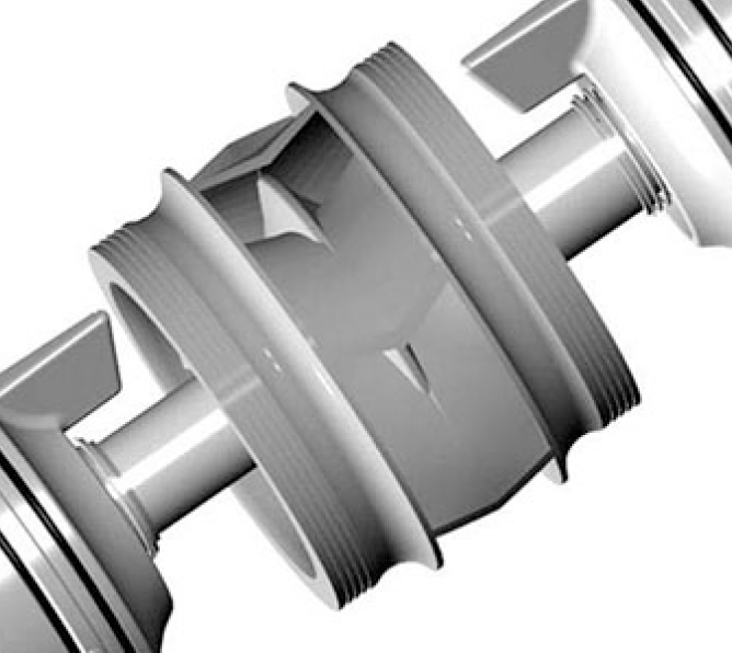 52-225-405-501 Bell & Gossett Series eHSC/HSC-S Pump Impeller Assembly