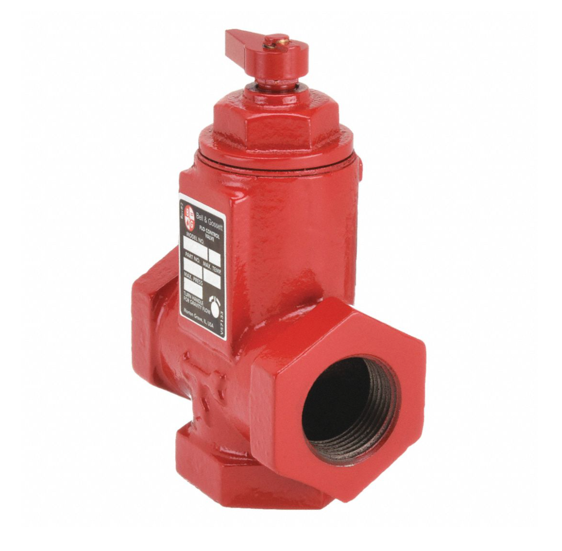 107034 Bell & Gossett 3/4" Straight Angle Valve | National Pump Supply