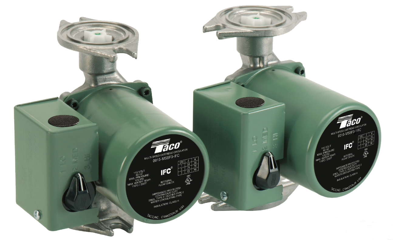 Taco 0015 Series Cartridge Circulators | National Pump Supply