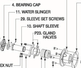 189105LF Bell & Gossett Bearing Assembly | National Pump Supply