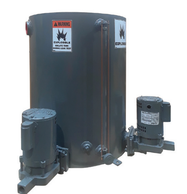 161003 Hoffman 100VBFS Boiler Feed Dual Unit 100 Gal Tank 1/3HP