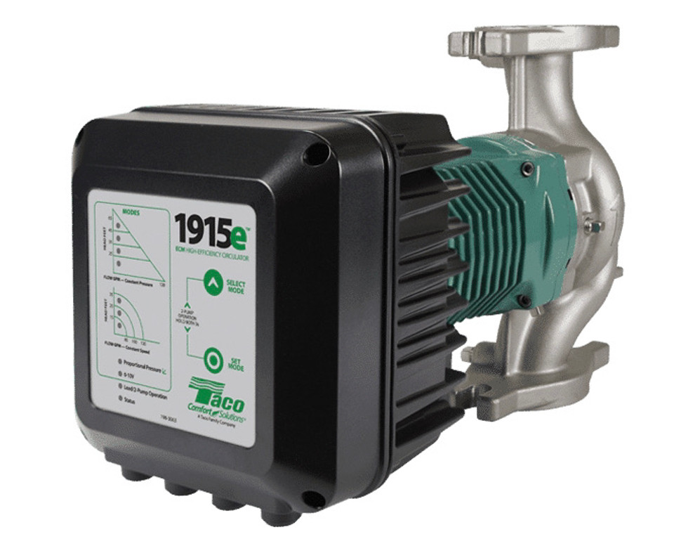 0034ep F2 Taco Ecm High Efficiency Circulator Pump Digital National