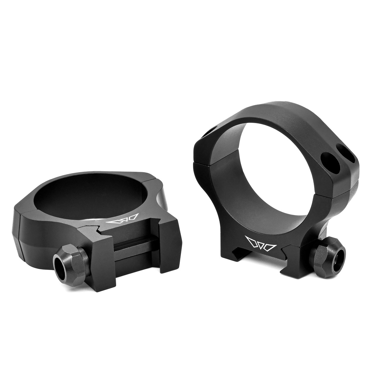 Mountain Tech 40mm Rings, Low Matte - Warne Scope Mounts